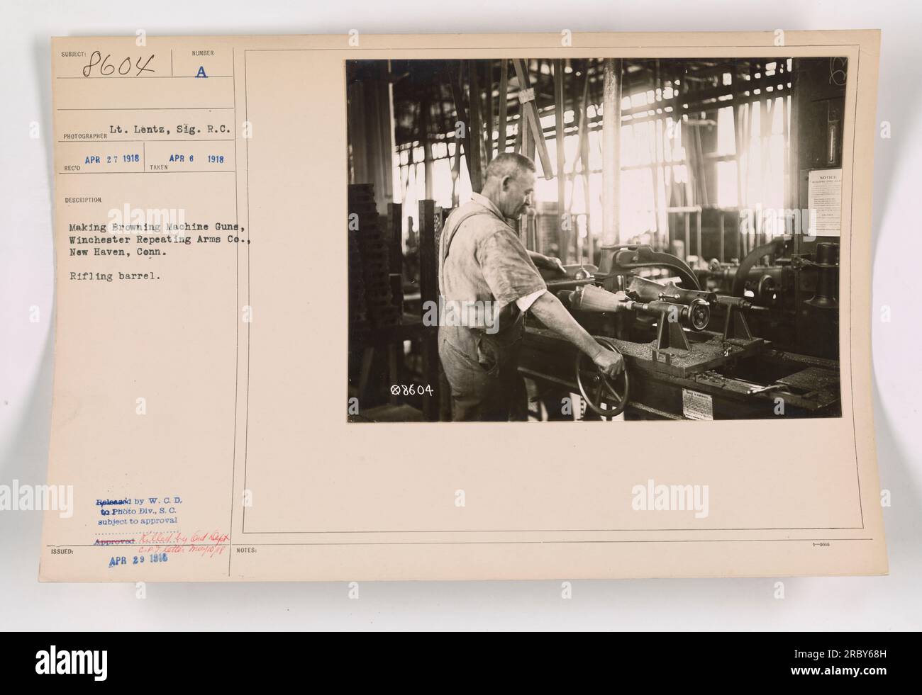 Browning machine gun manufacturing process hi-res stock photography and ...