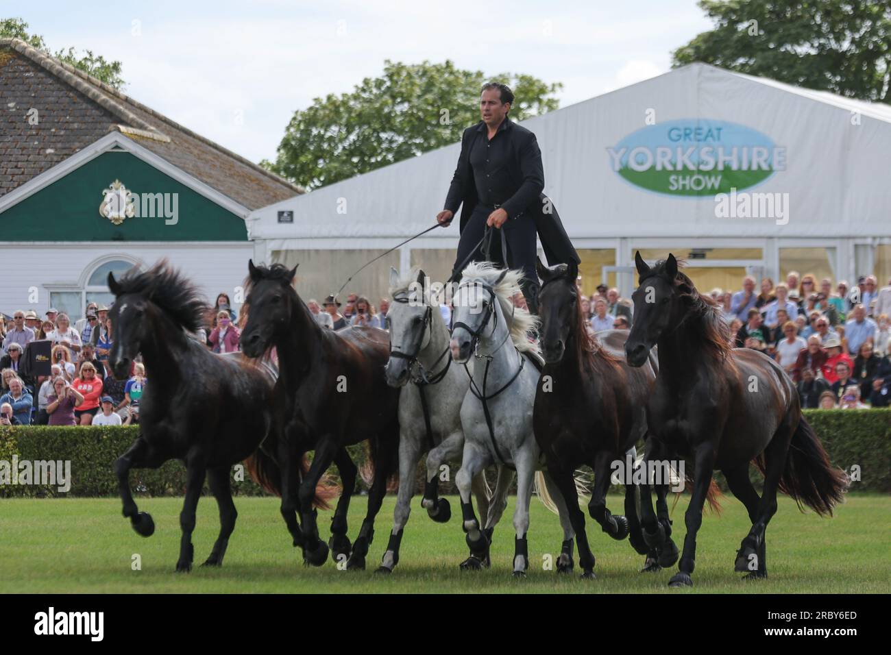 Harrogate, UK. 11th July, 2023. Great Yorkshire Showground, Railway ...