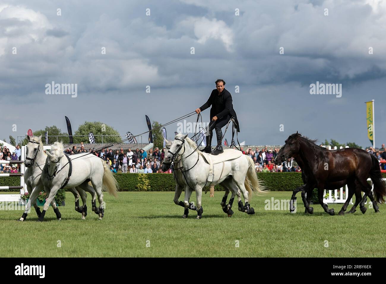 Harrogate, UK. 11th July, 2023. Great Yorkshire Showground, Railway ...