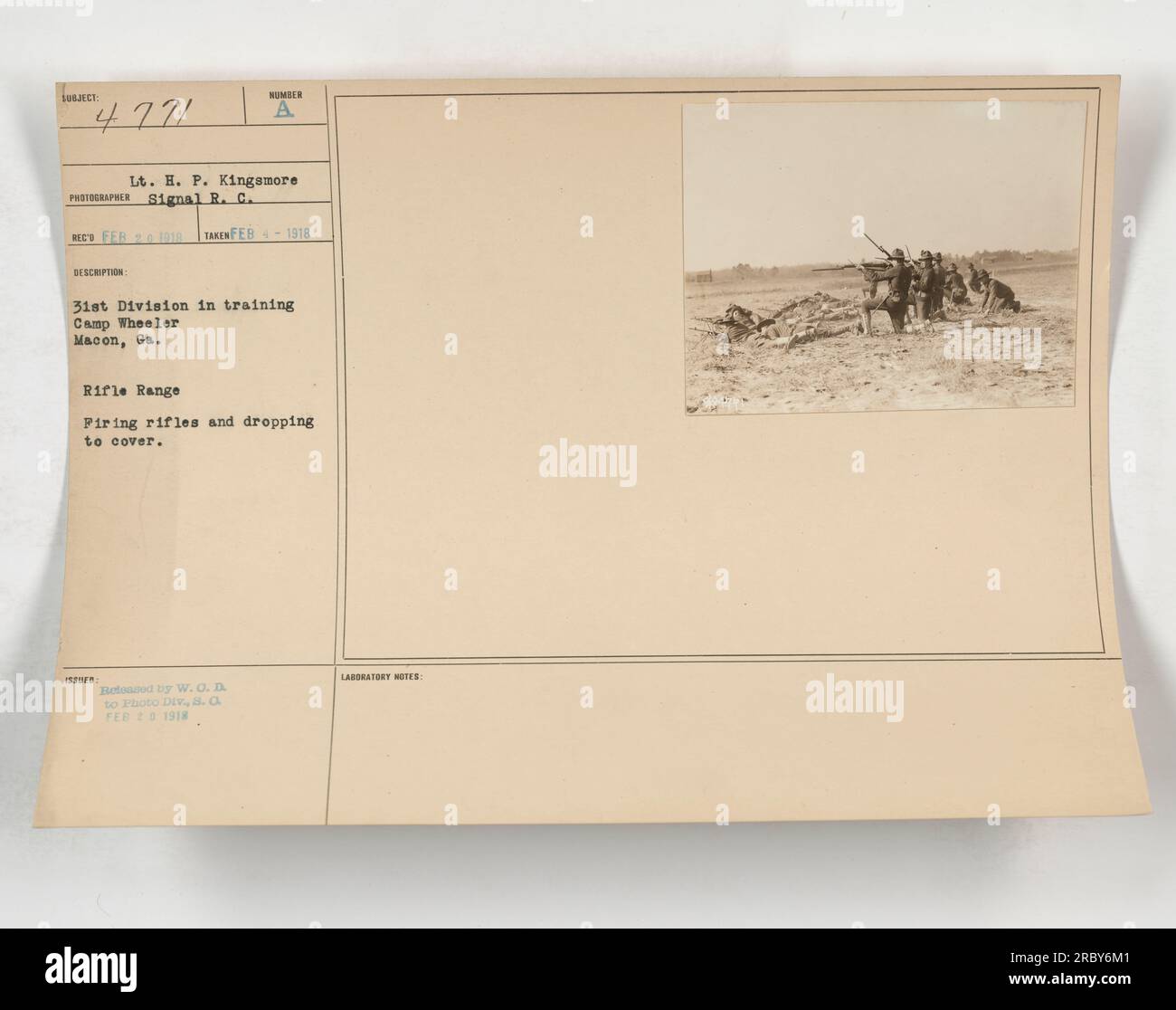 American soldiers at camp wheeler hi-res stock photography and images ...