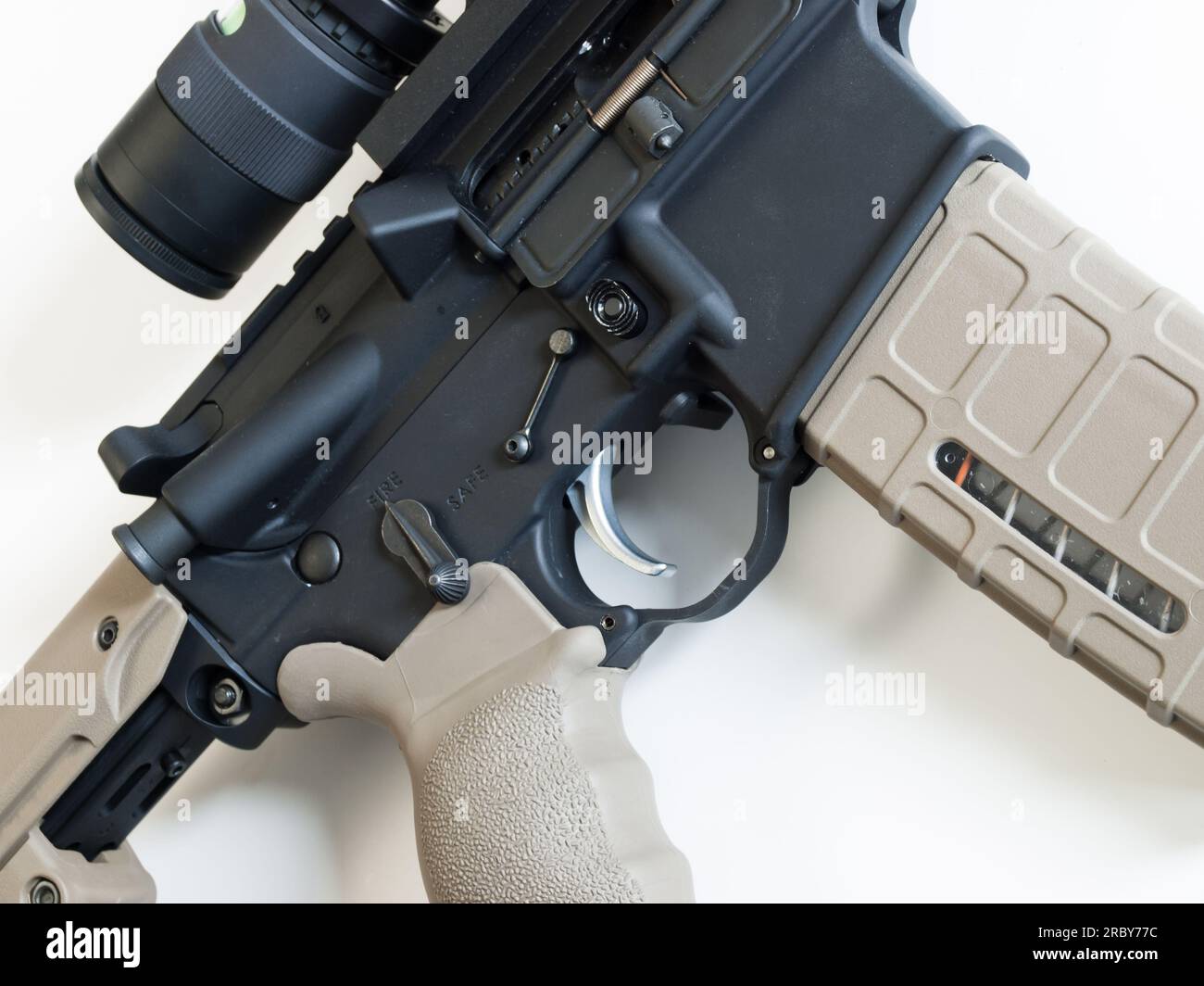 AR-15 Assault Rifle Stock Photo - Alamy