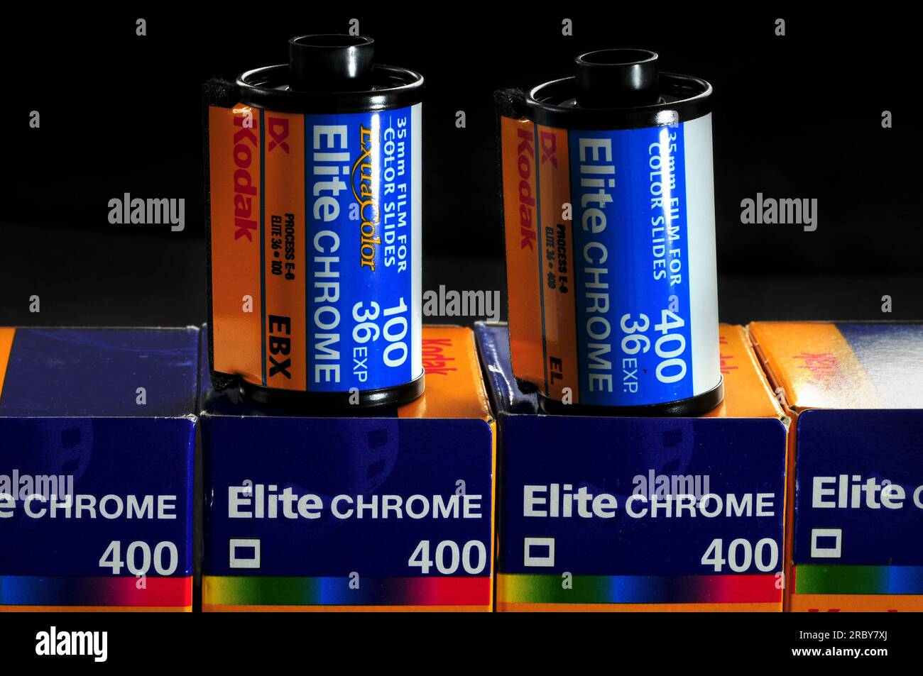 35mm Elite chrome colour slide film Stock Photo - Alamy