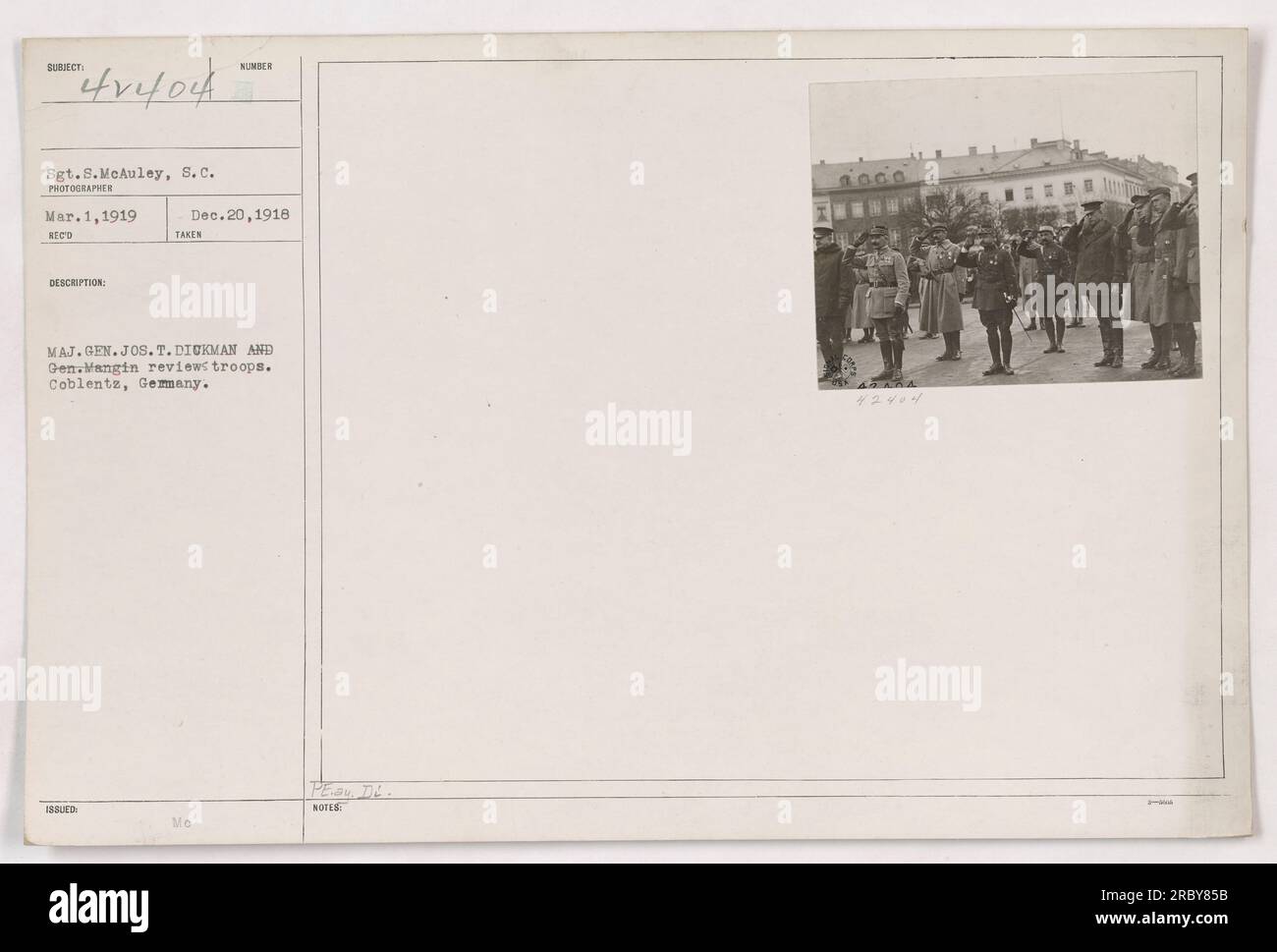 Jos t dickman hi-res stock photography and images - Alamy