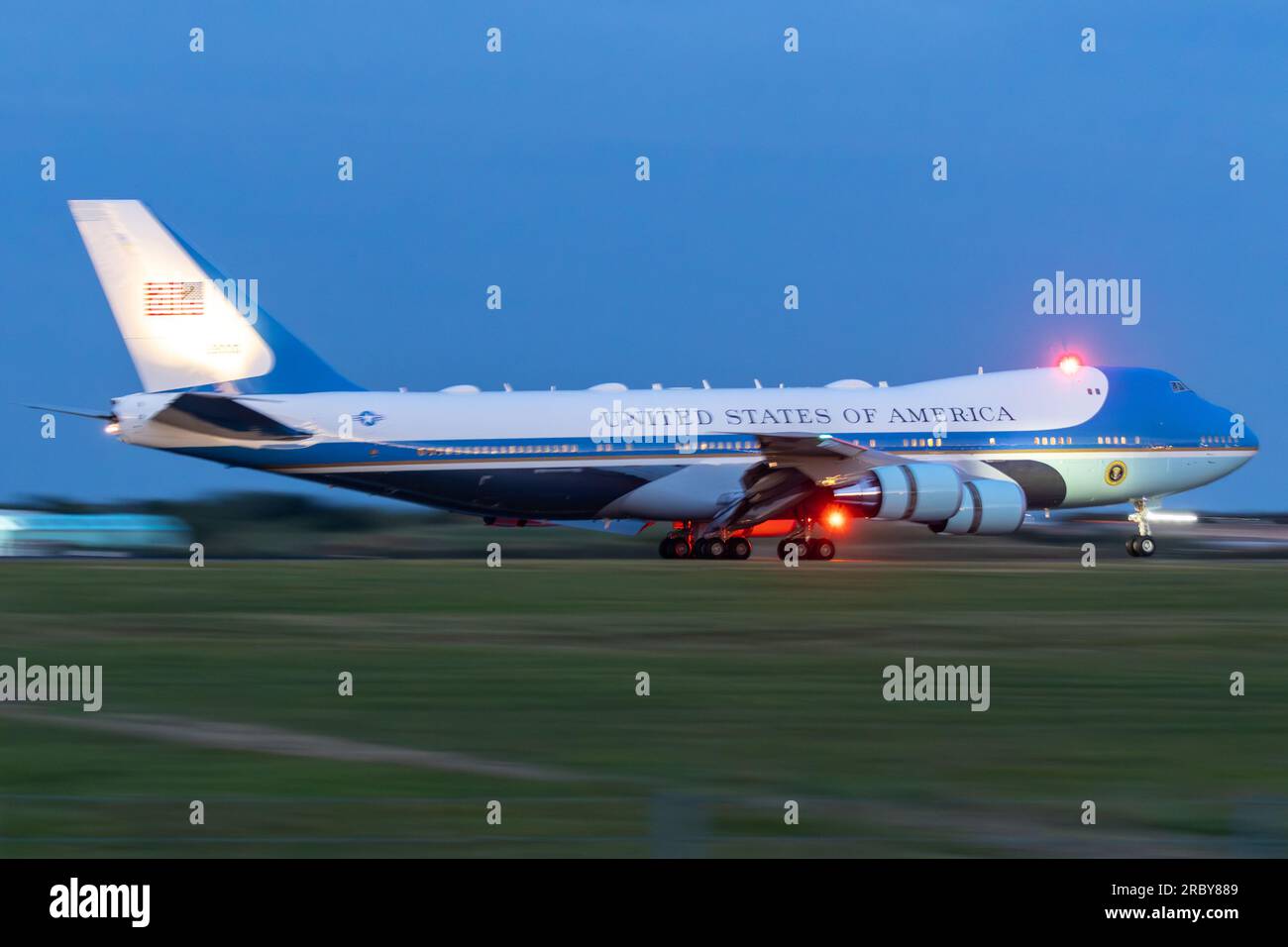 VC-25 Air Force 1 Stock Photo - Alamy