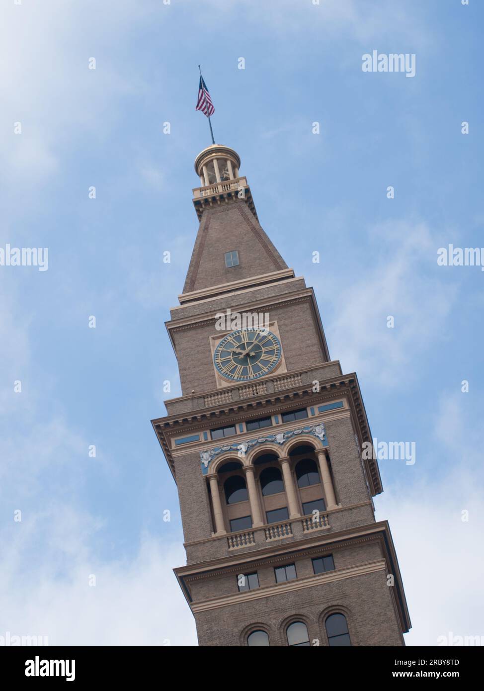 Large clock tower above hi-res stock photography and images - Alamy