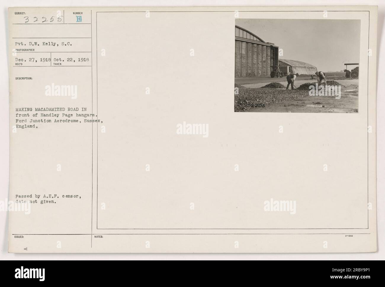 Soldier Pvt. D.W. Kelly with the Signal Corps is seen in this ...
