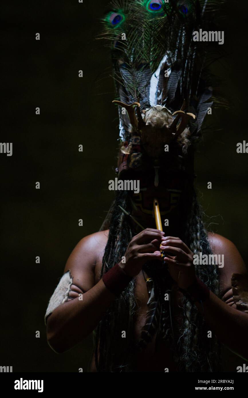 Mayan dressing hi-res stock photography and images - Alamy