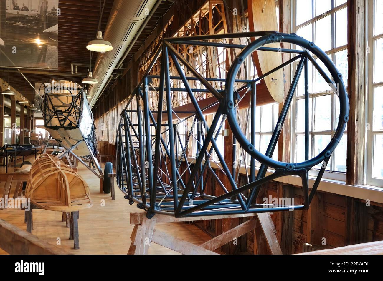 Boeing Red Barn birthplace of the Boeing Airplane Company with a ...