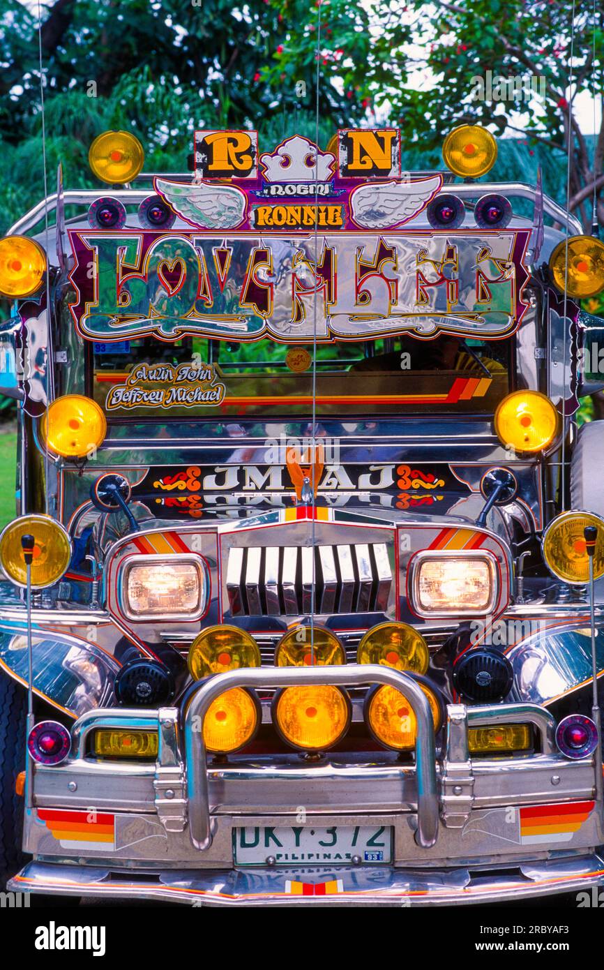 A Jeepney in Manila, Philippines, South East Asia Stock Photo - Alamy
