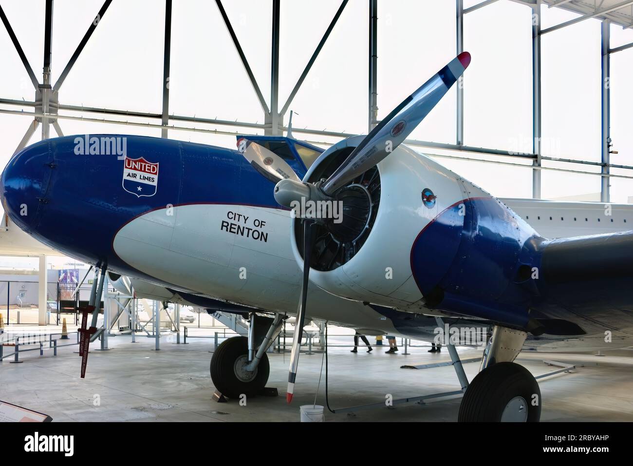 Boeing 247D first modern airliner the Museum of Flight Seattle ...