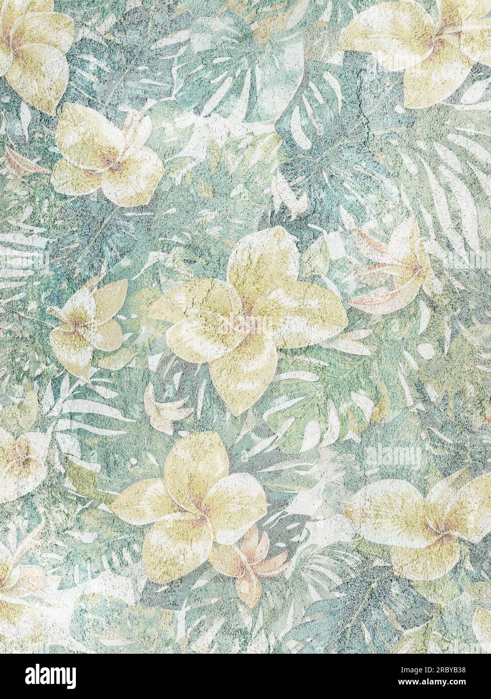 Tropical tile design. ceramic wall tiles, wallpaper and ...