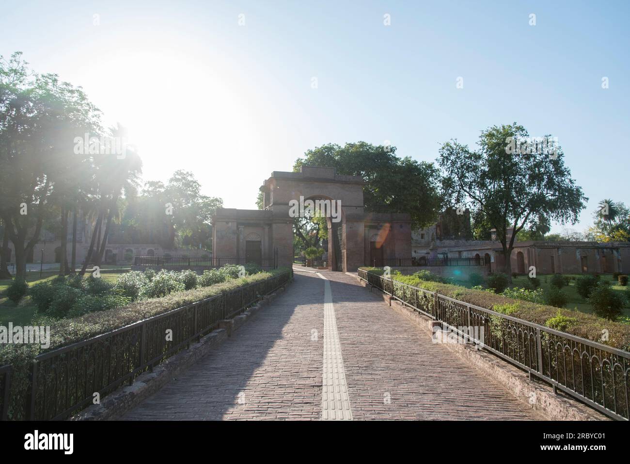 The British Residency complex in Lucknow, Uttar Pradesh, India Stock ...