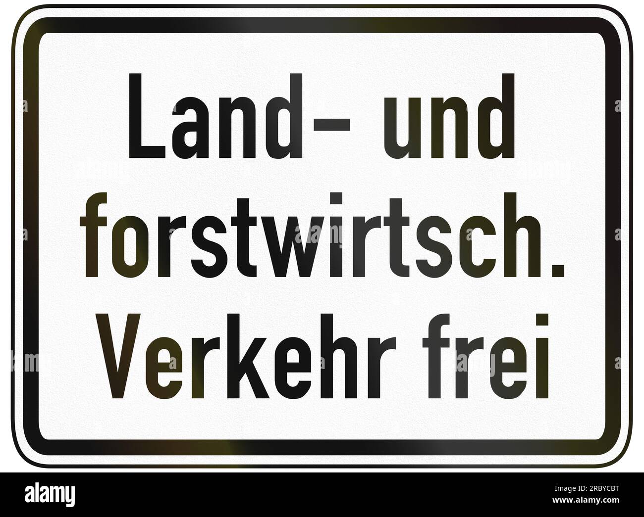 German traffic sign additional panel to specify the meaning of other ...