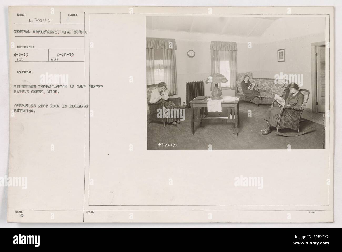 Camp custer operations hi-res stock photography and images - Alamy