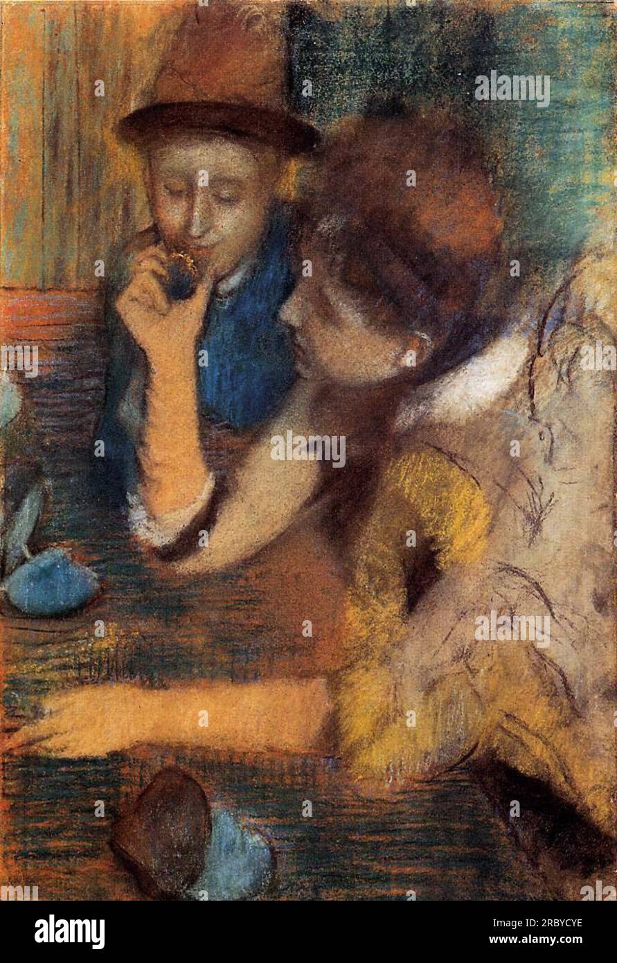 The Jewels 1886 by Edgar Degas Stock Photo - Alamy