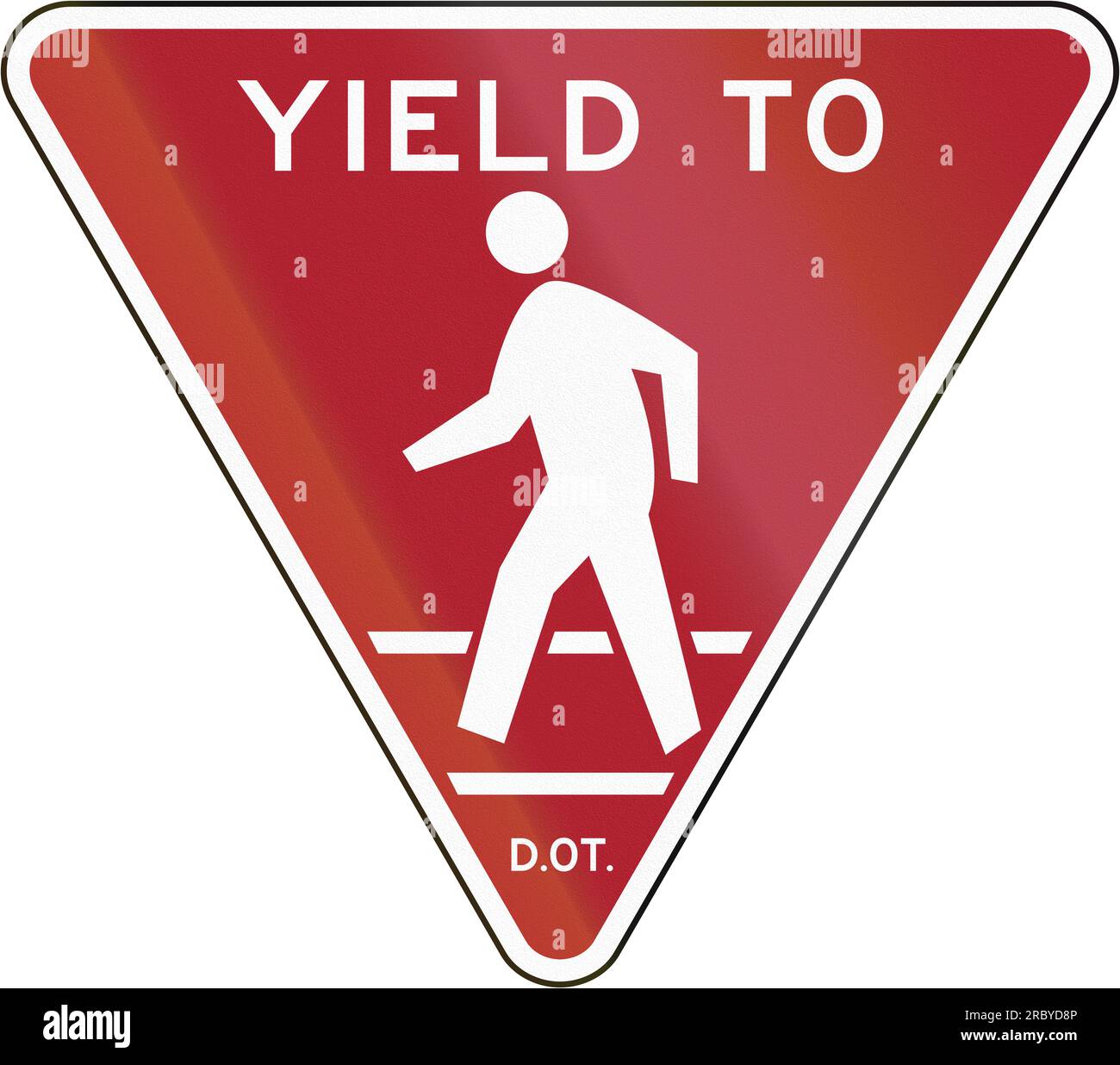 Yield sign language hi-res stock photography and images - Alamy