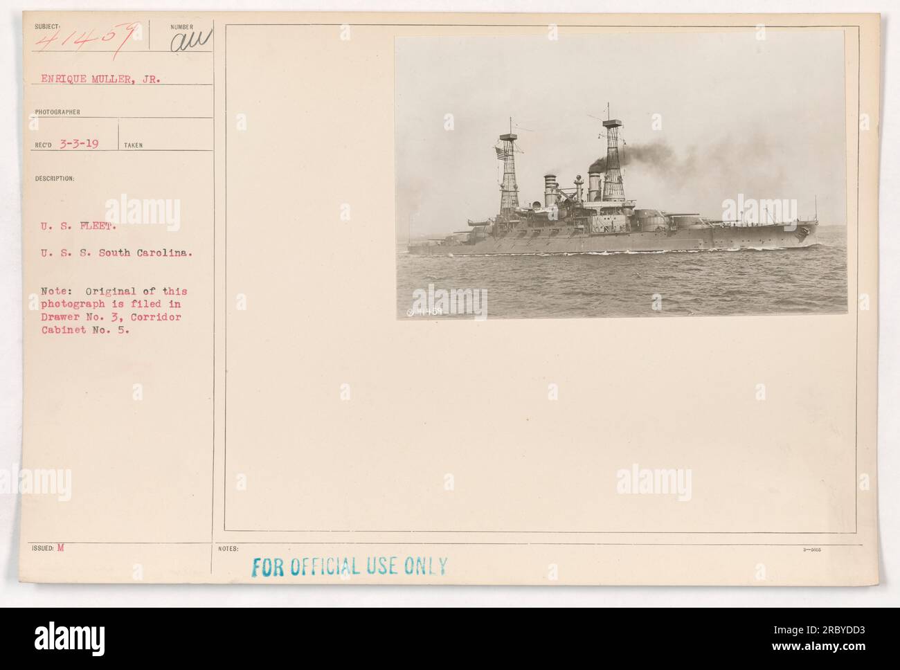 U.S. Navy soldiers on board the U.S.S. South Carolina during World War ...