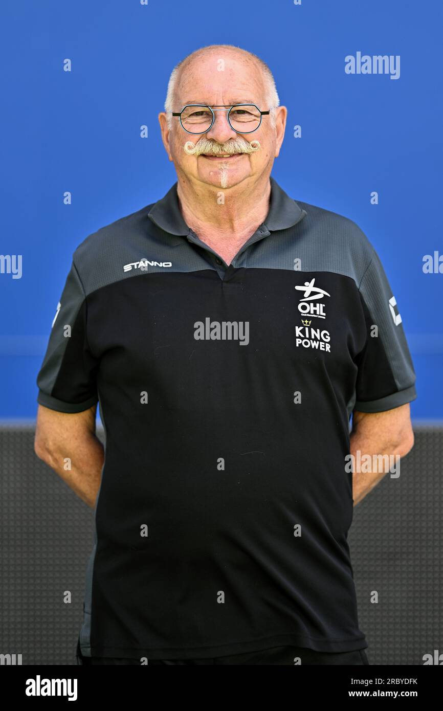 Leuven, Belgium. 11th July, 2023. OHL's team manager Andre Michiels ...