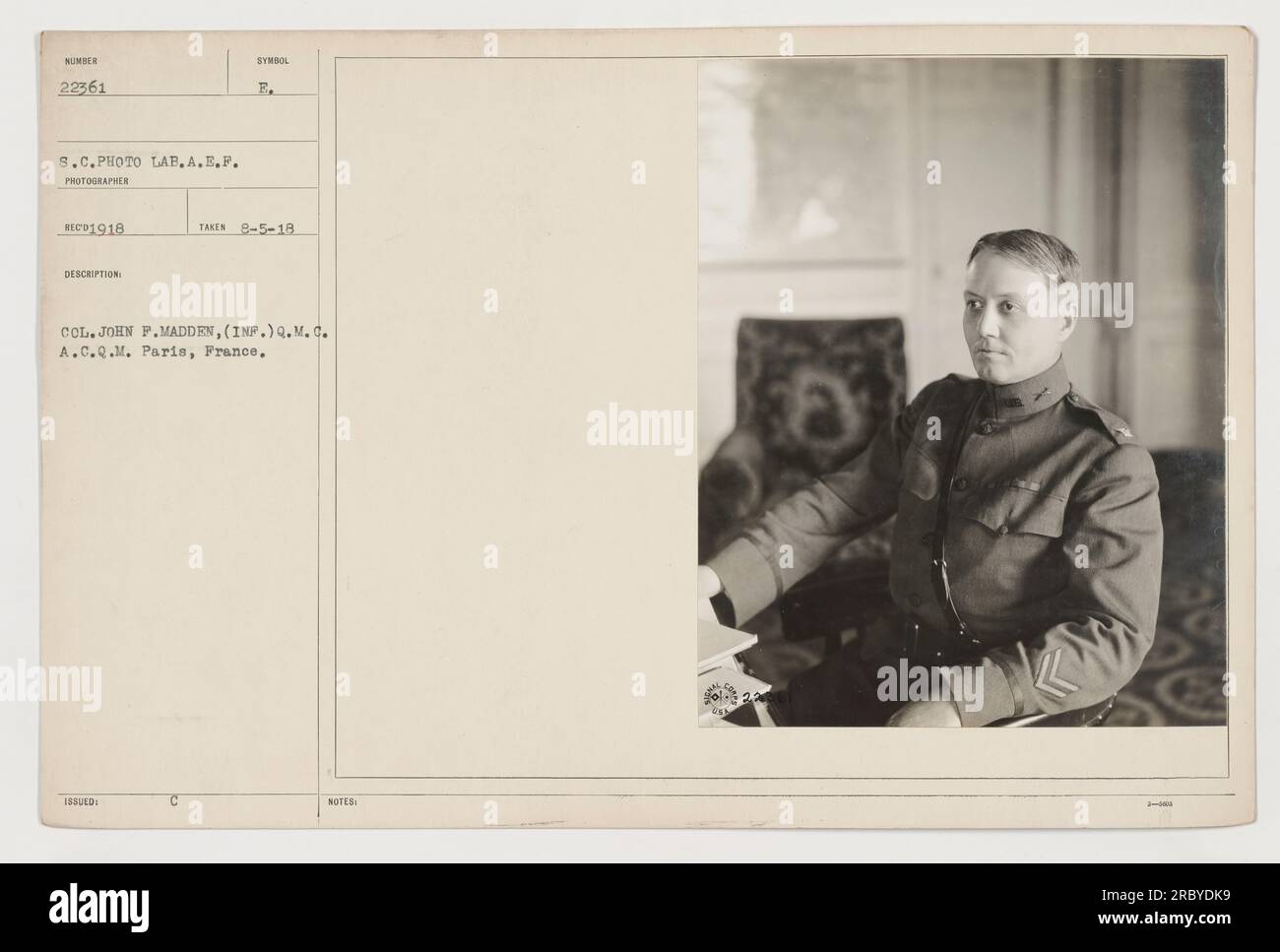 Quartermaster department activities hi-res stock photography and images ...