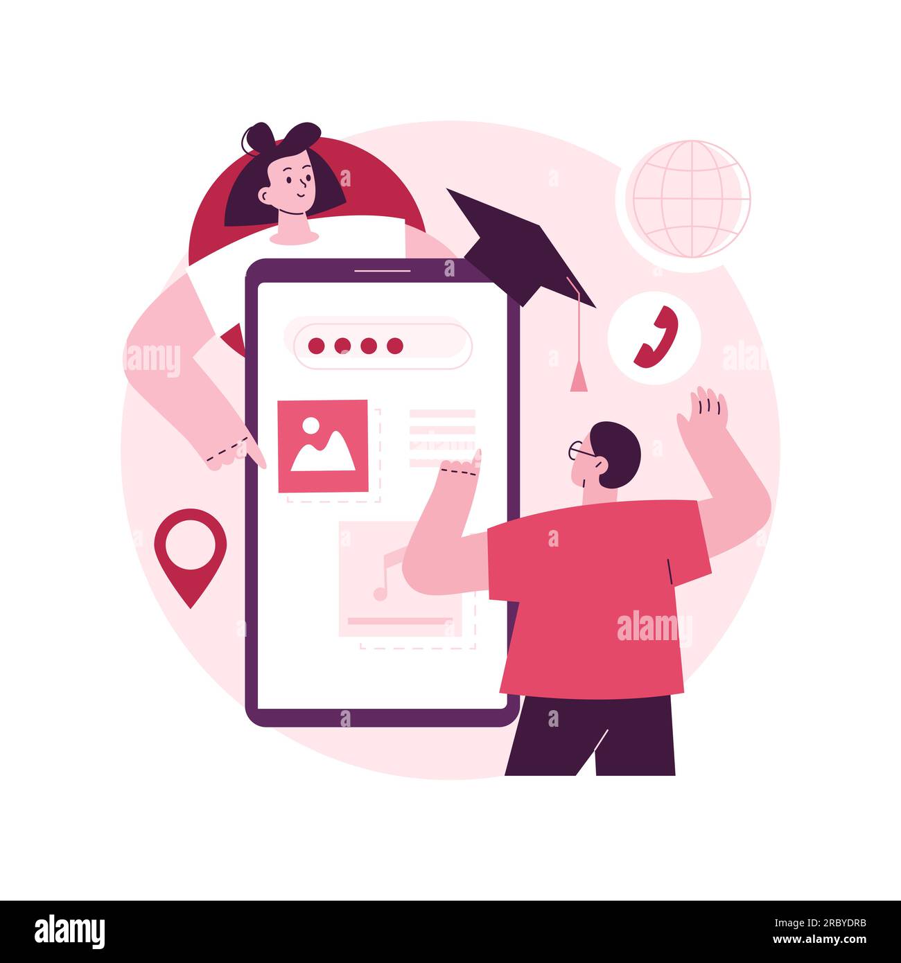 Mobile App Development Courses Abstract Concept Vector Illustration Frontend Courses Become A