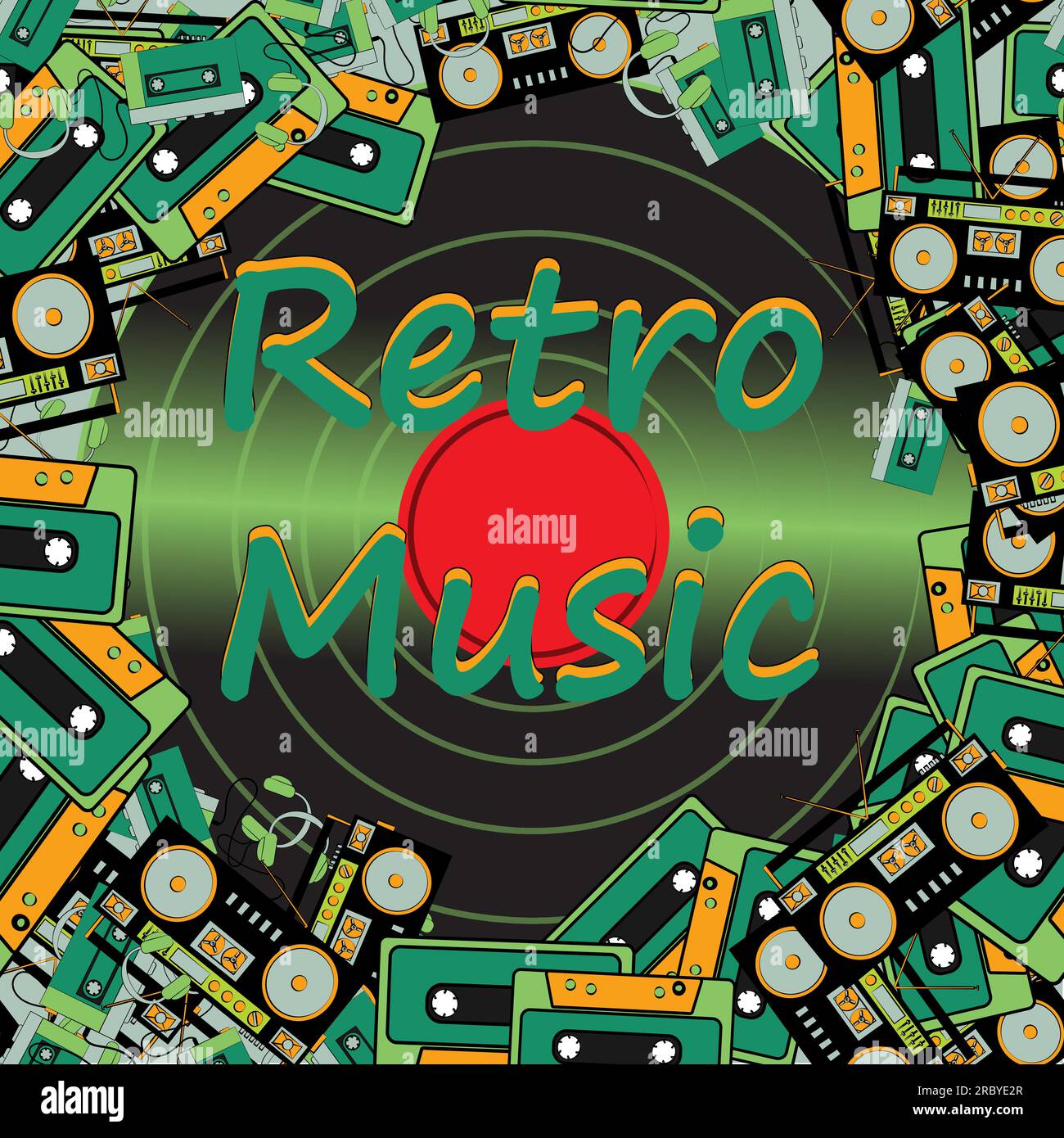 1980s night club Stock Vector Images - Alamy