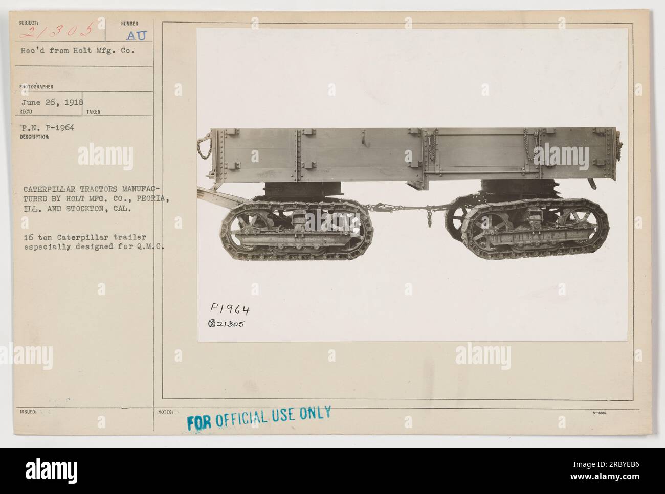 16 ton caterpillar trailer hi-res stock photography and images - Alamy