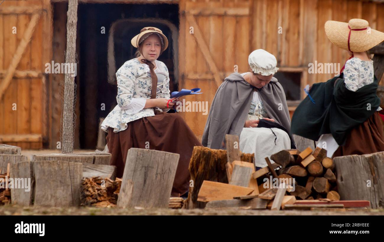 Revolutionary War Reenactment Stock Photo - Alamy