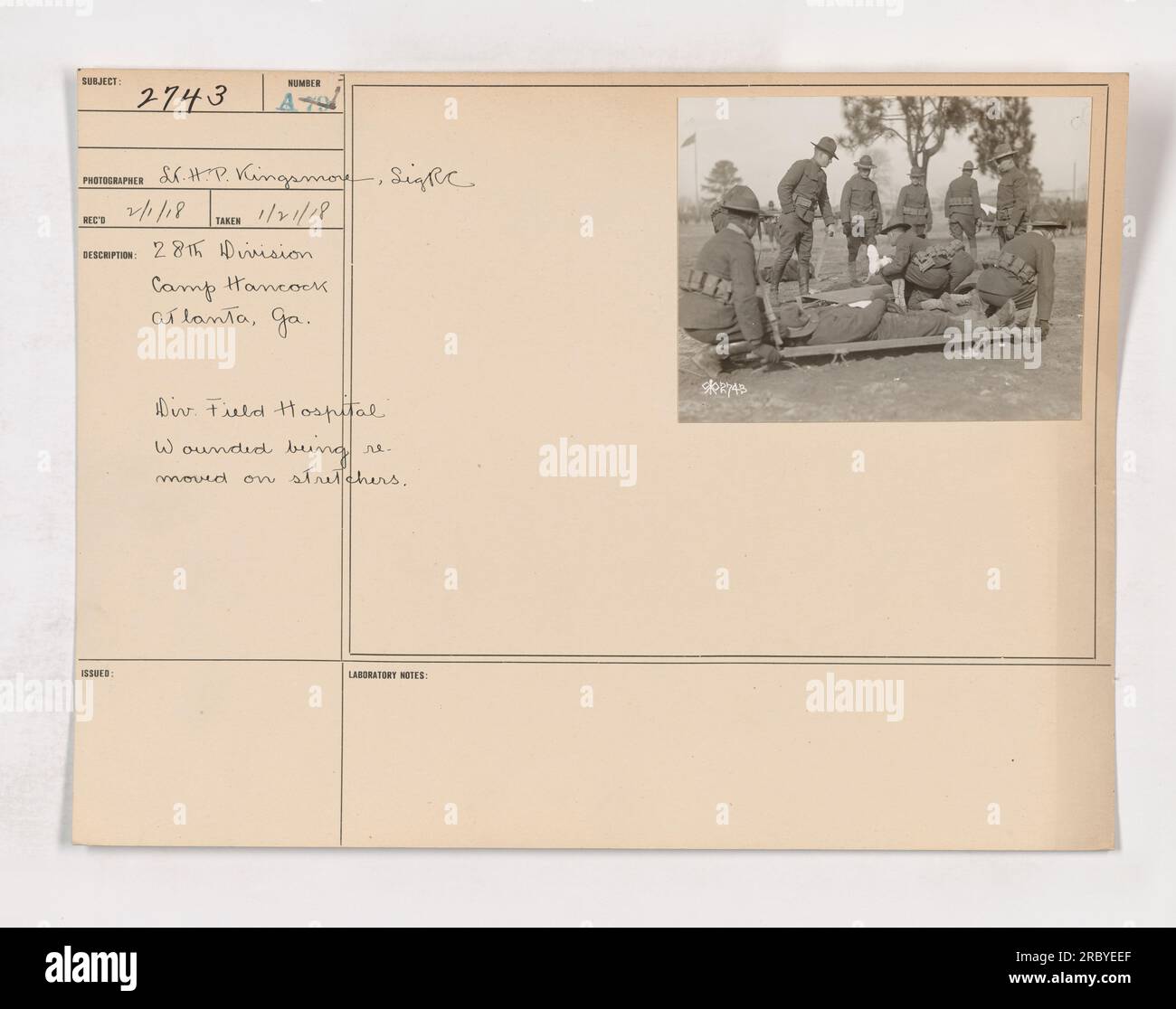 Division field hospita hi-res stock photography and images - Alamy
