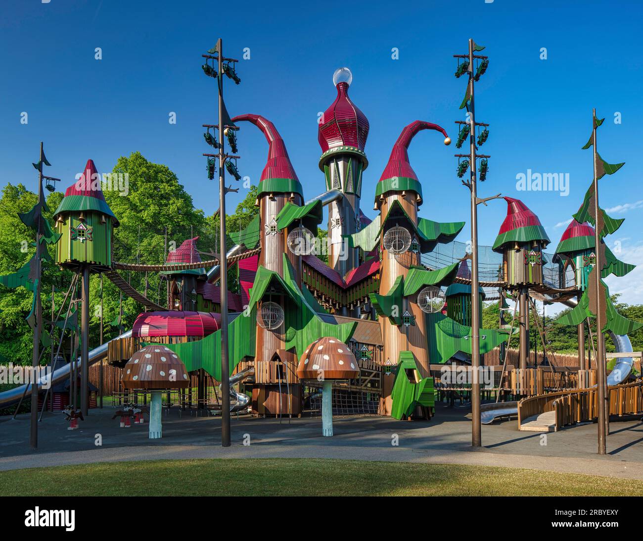 Daytime views of Lillidorei at The Alnwick Garden, Alnwick ...