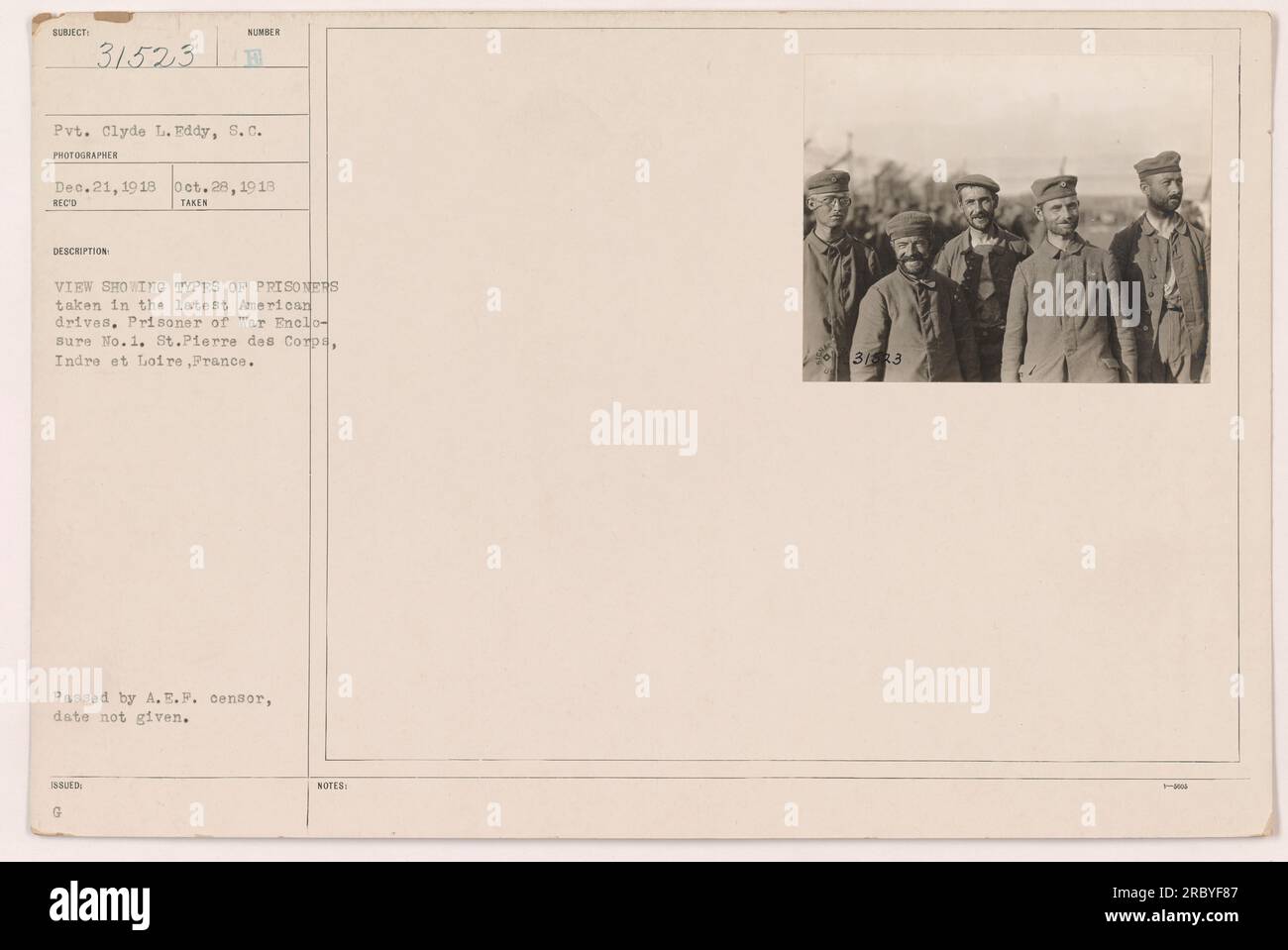 View of prisoner of war enclosure hi-res stock photography and images ...