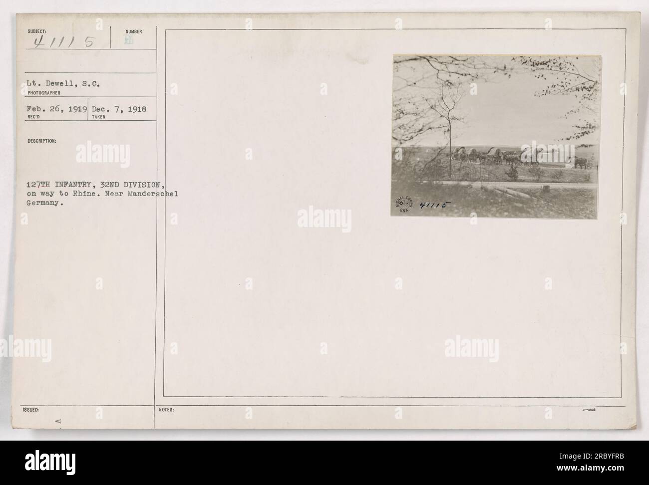 H 127th infantry hi-res stock photography and images - Alamy