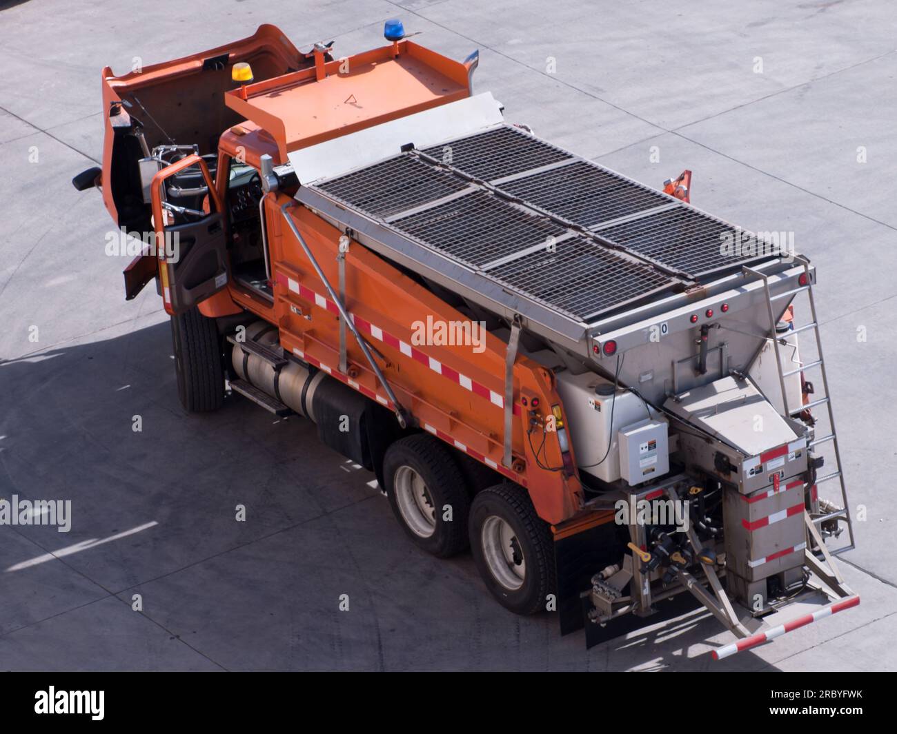 Road maintenance truck Stock Photo - Alamy