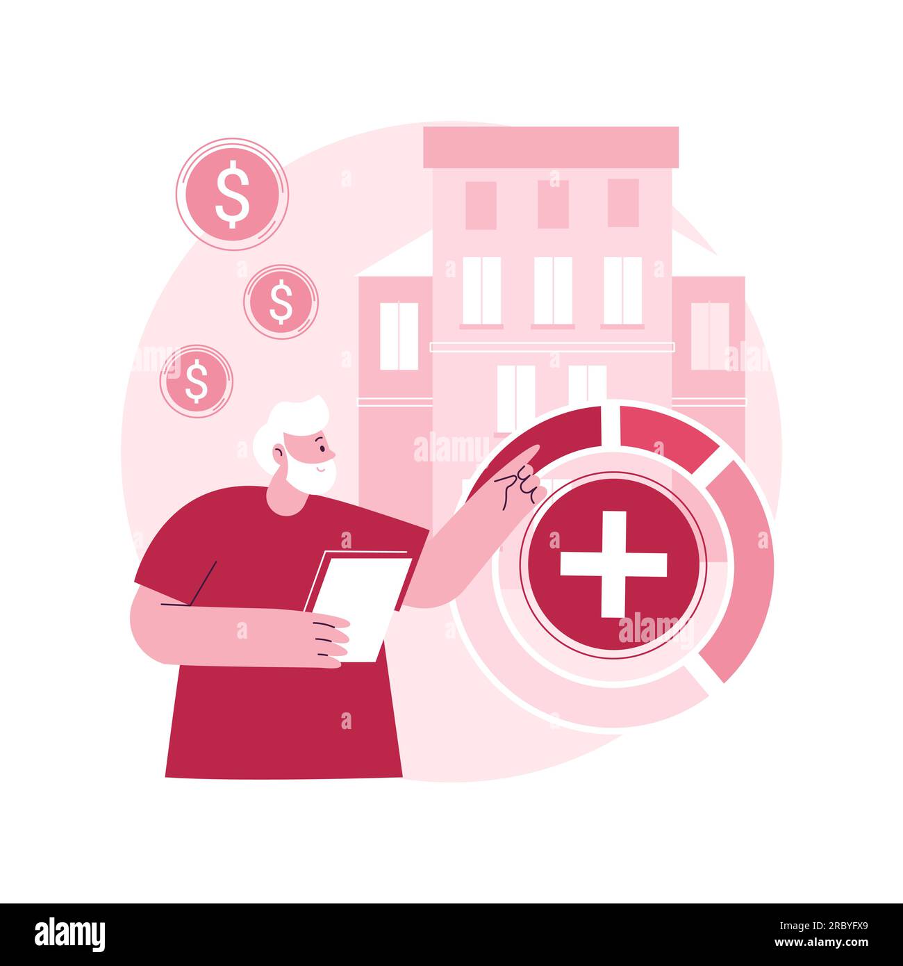 Supplemental insurance Stock Vector Images - Alamy