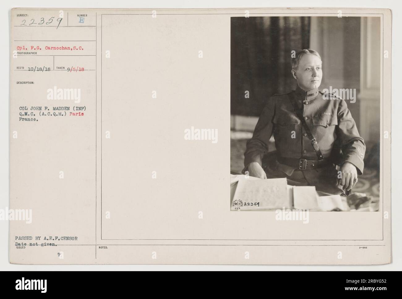 American military administration paris hi-res stock photography and ...