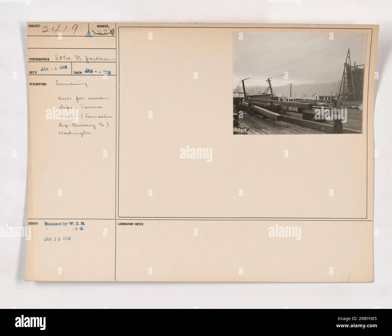 Wartime lumber production hi-res stock photography and images - Alamy