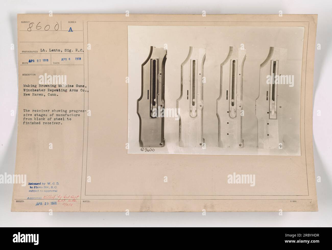 Browning machine gun manufacturing process hi-res stock photography and ...
