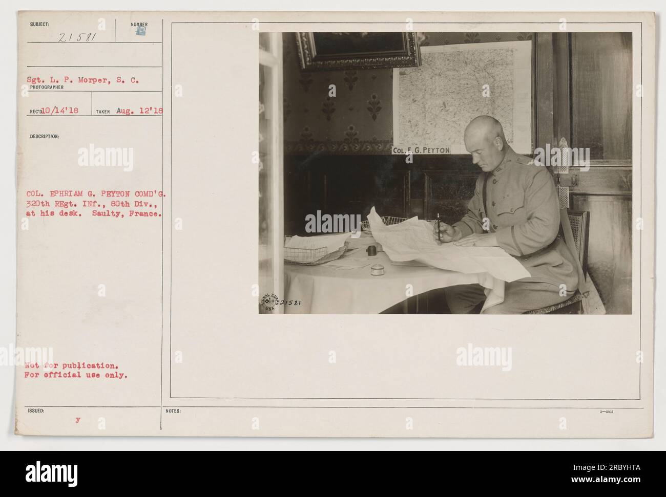 320th infantry regiment hi-res stock photography and images - Alamy