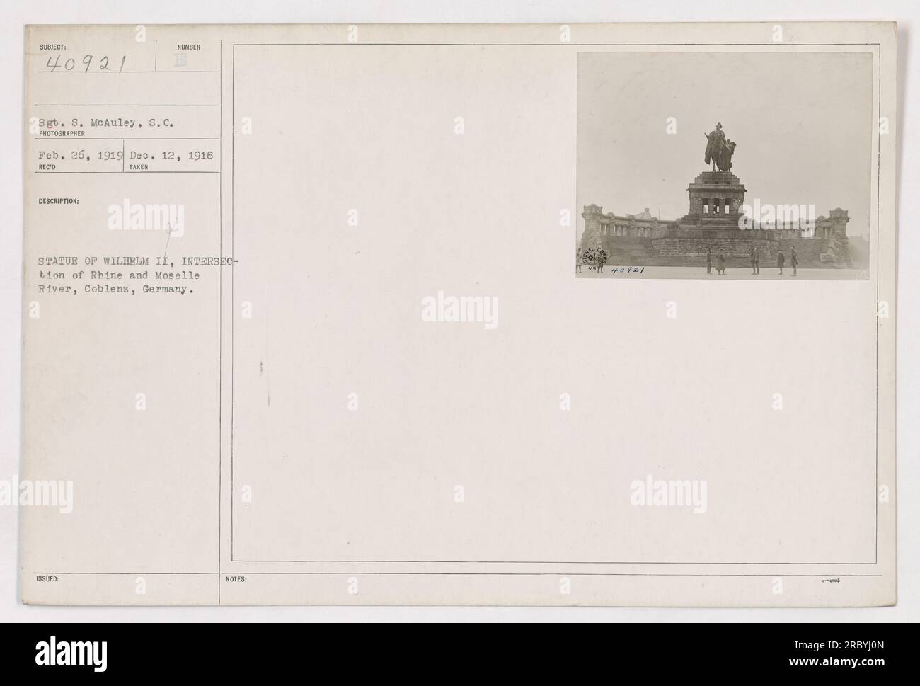 Sumber statue of wilhelm ii hi-res stock photography and images - Alamy