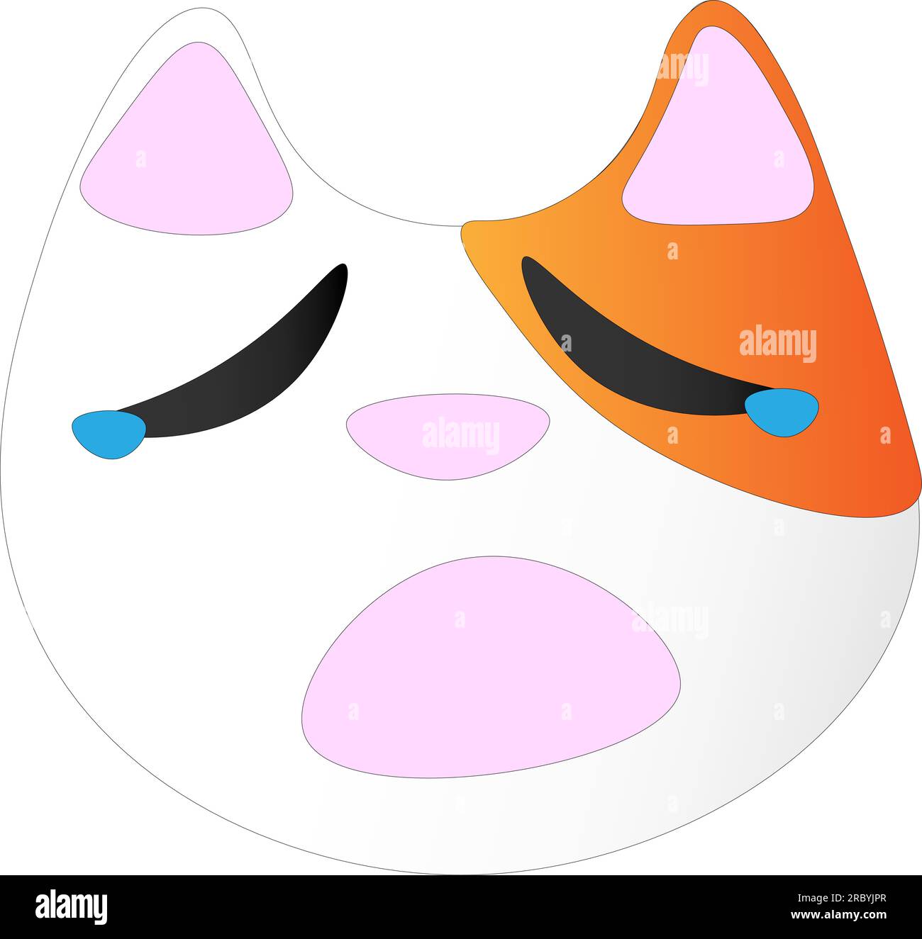 Child hand head crying Stock Vector Images - Alamy