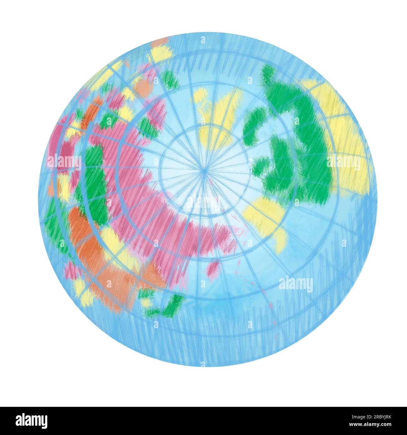Cartoon weather map hi-res stock photography and images - Alamy