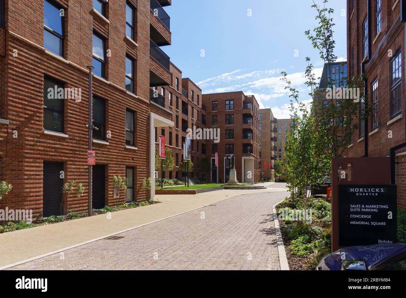 Slough, Berkshire: The Horlick's Quarter (formally a factory) is in its ...