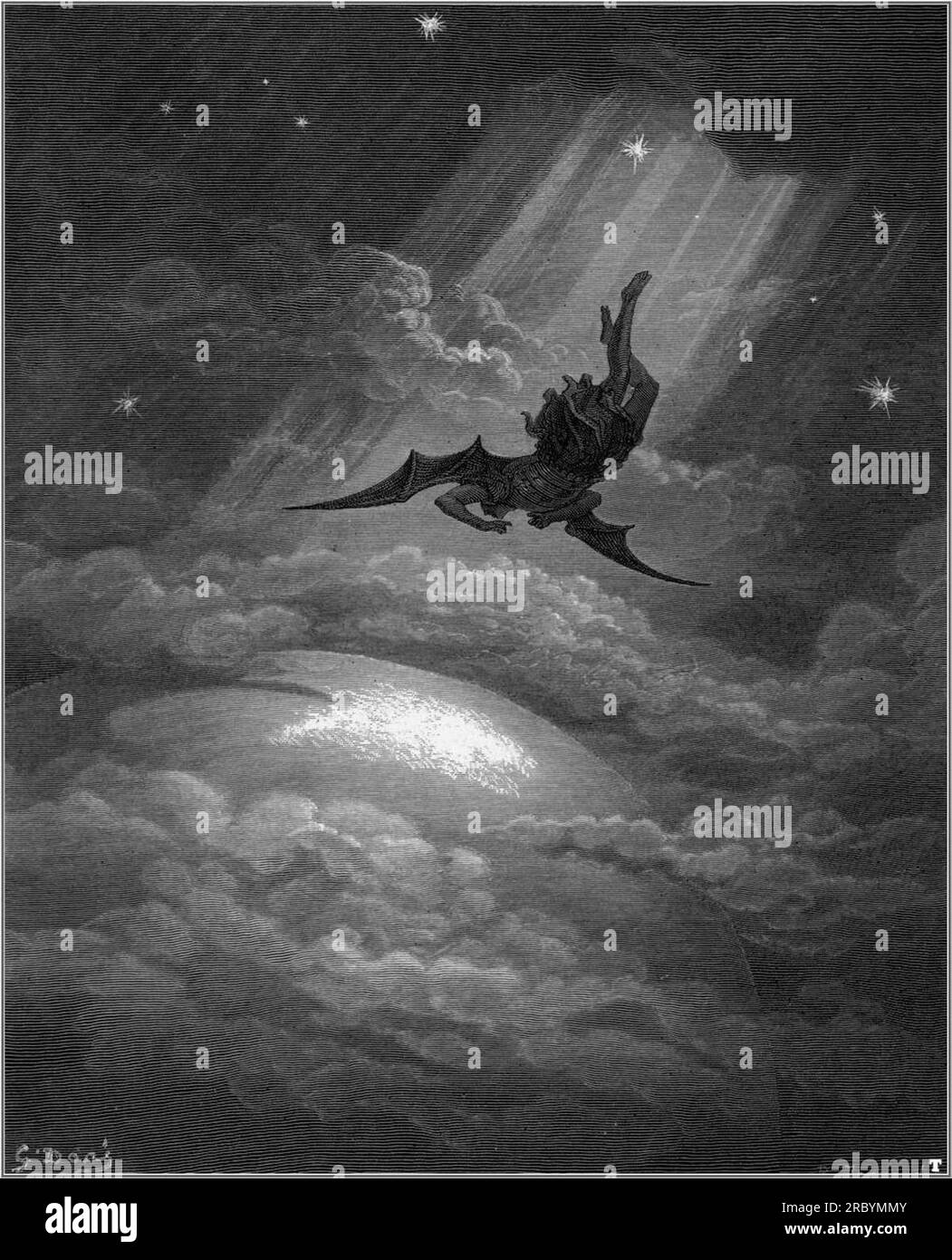 Gustave Dore Paradise Lost Color