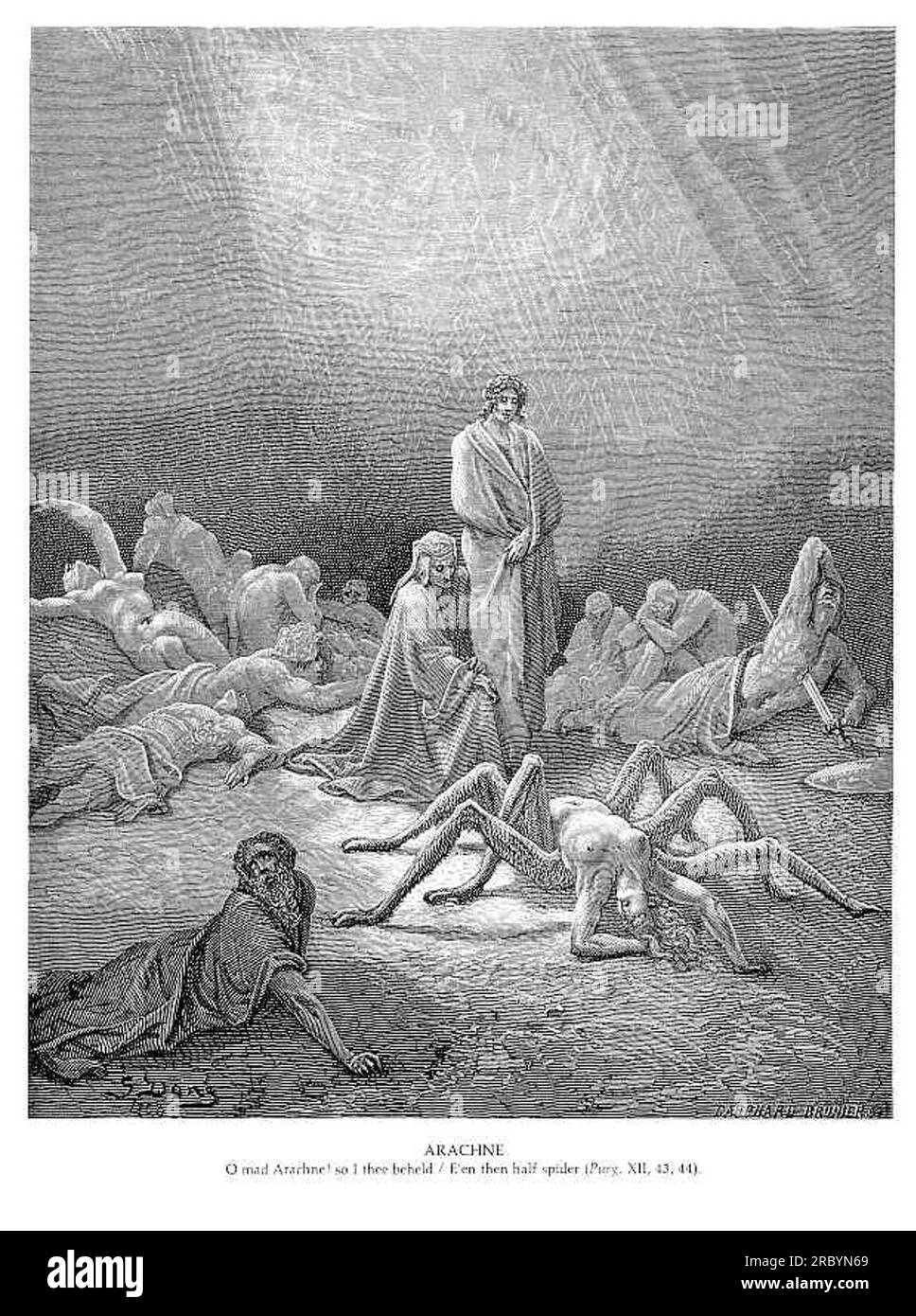 Arachne dore hi-res stock photography and images - Alamy