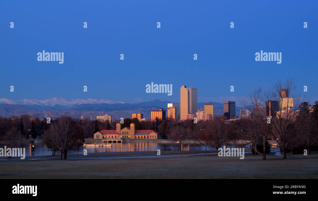 Mile High City of Denver Stock Photo - Alamy
