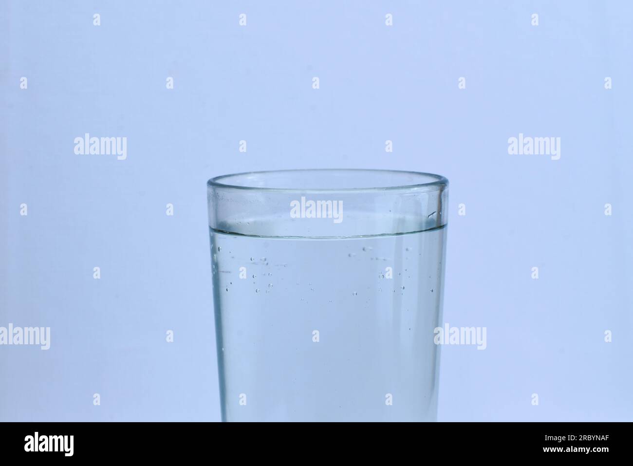 Close-up image of a glass of fresh, pure water, representing the ...