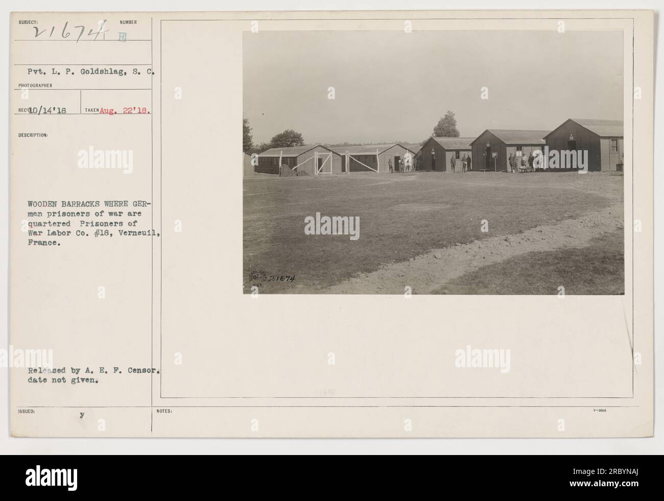Pvt. L.P. Goldshlag of the United States Army photographing the Sumber ...