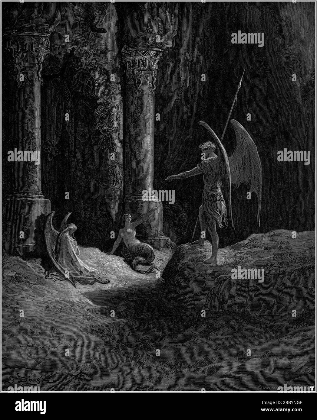 Gustave Dore Paradise Lost Color