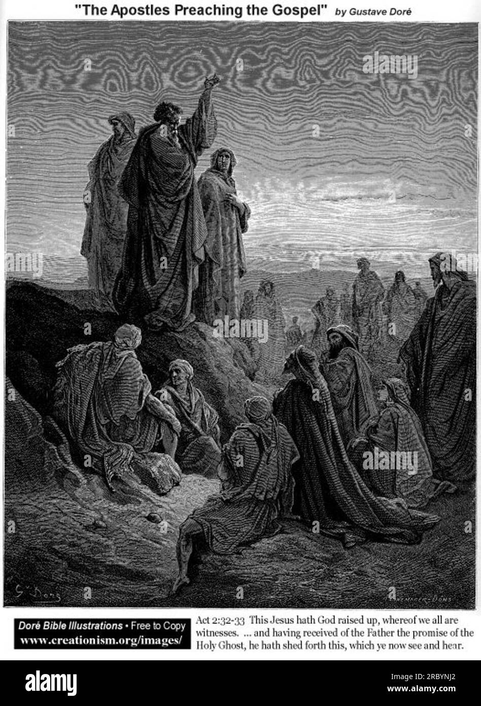 Preaching gospel painting hi-res stock photography and images - Alamy