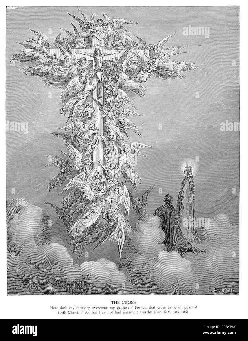 The Cross by Gustave Dore Stock Photo - Alamy