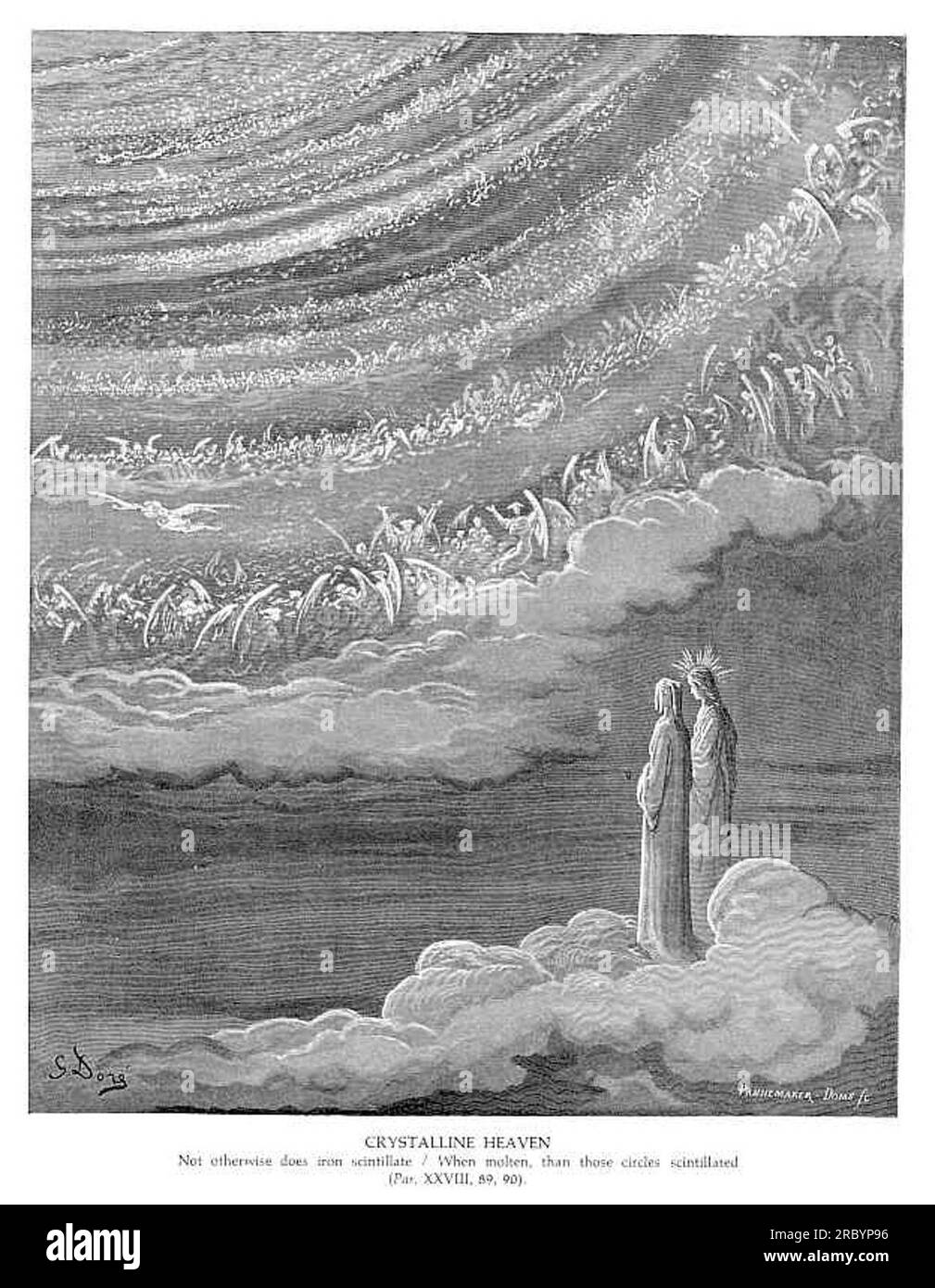 Crystalline Heaven by Gustave Dore Stock Photo - Alamy